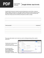 Google Scholar - Beginners Guide STUDENTS | PDF | Libraries | Communication