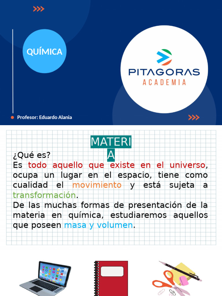 MATERIA - Quimica - Cambios Fisicos y Quimicos | PDF | Importar ...