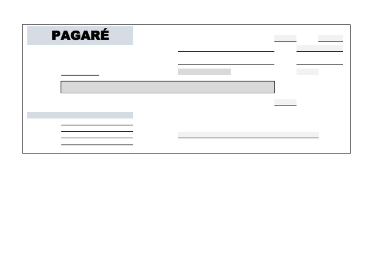 Copia de 41. Plantilla Pagare (4378) | PDF