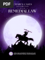 Moya Tree CivPro and CrimPro (2024) | PDF | Writ | Habeas Corpus