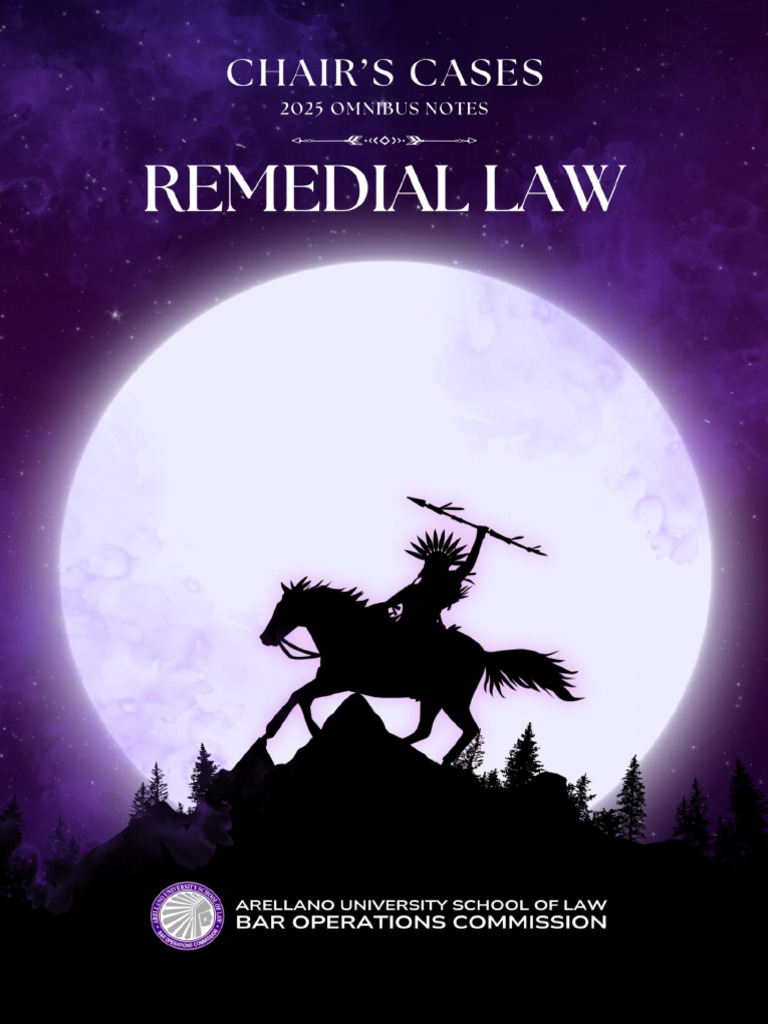 Remedial Law Overview and Key Cases | PDF | Lawsuit | Summary Judgment