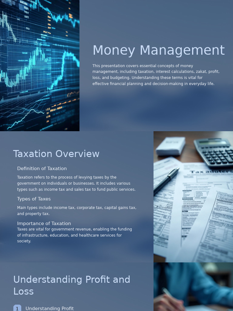 Essential Money Management Concepts | PDF | Taxes | Expense
