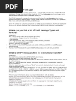 SWIFT MT103 Message Format Cheatsheet Faisal Khan LLC | PDF | Computing ...
