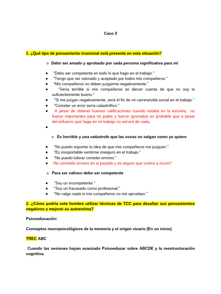 Tarea Grupo 13 TCC Ludus (1) para Exponer - 23-05 | PDF | Terapia racional de comportamiento ...