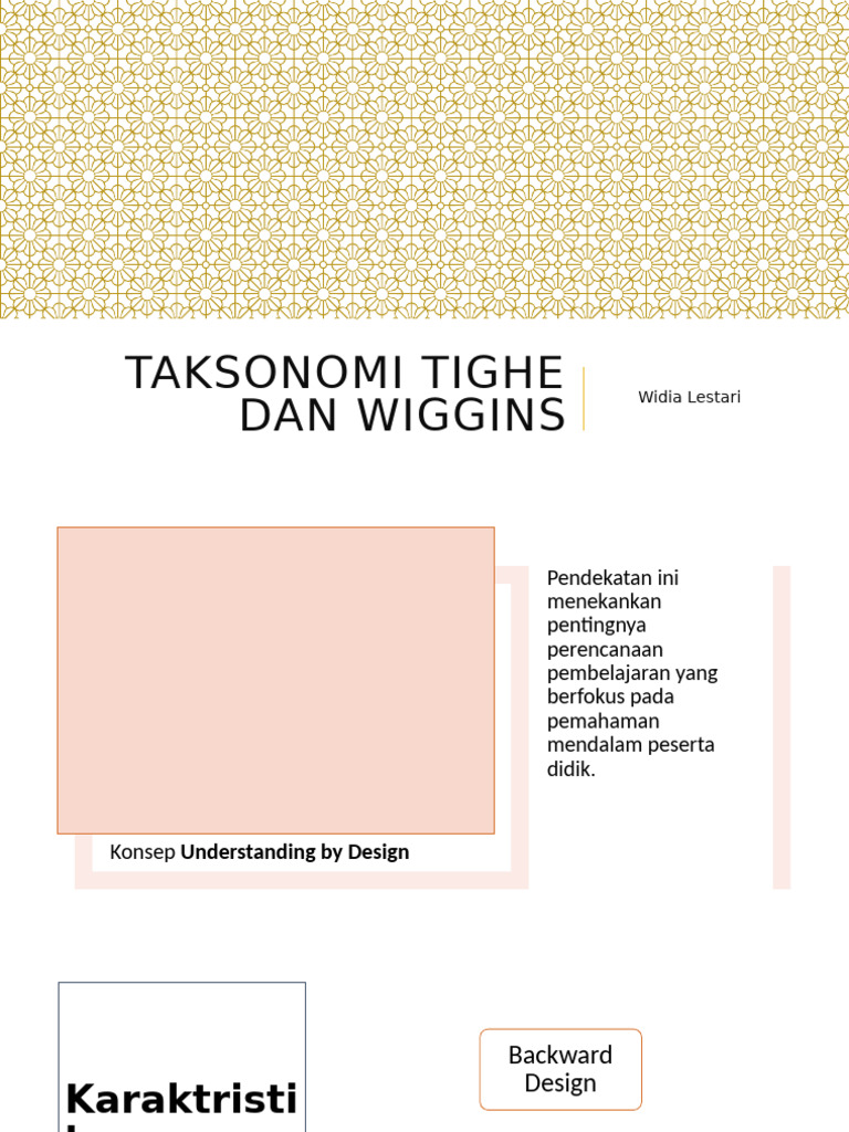Taksonomi Wiggins dan Tighe dalam Pendidikan | PDF