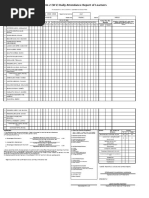 Attendance Sheet 2024 2025 | PDF