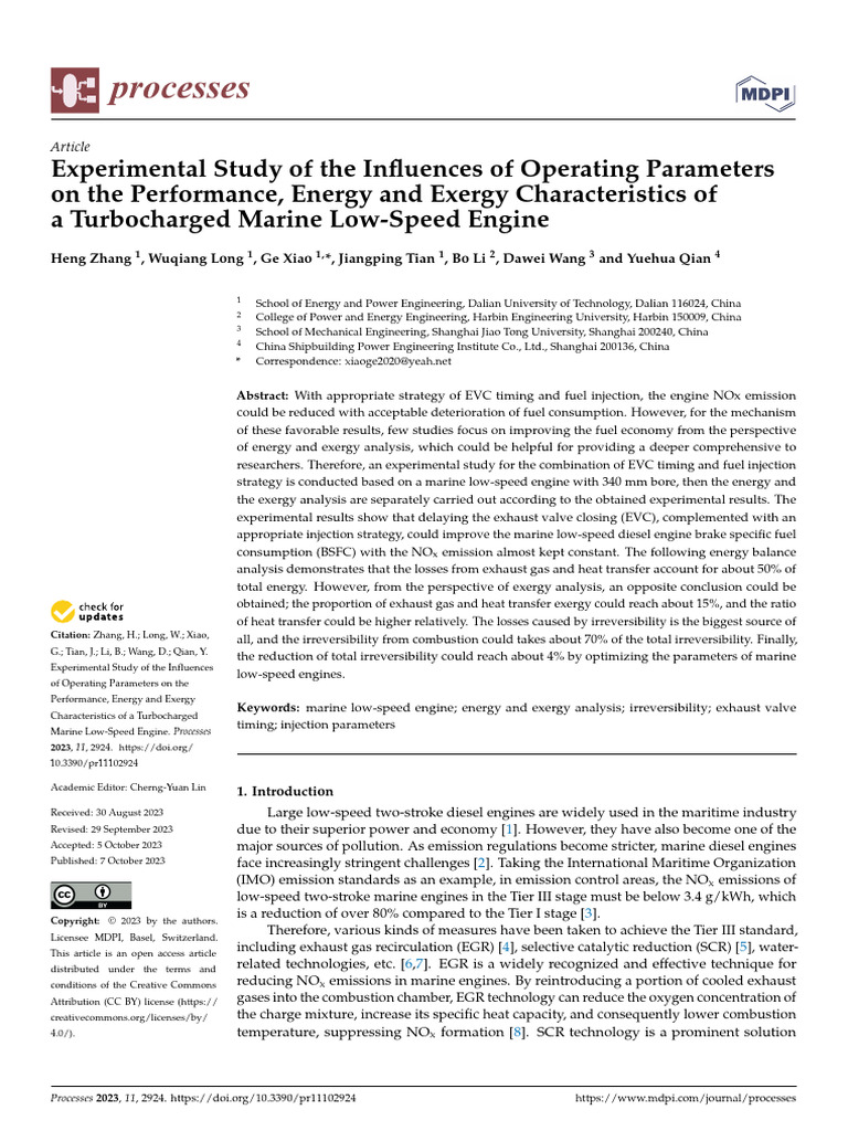 Experiment 6EX340EF | PDF | Engines | Exergy