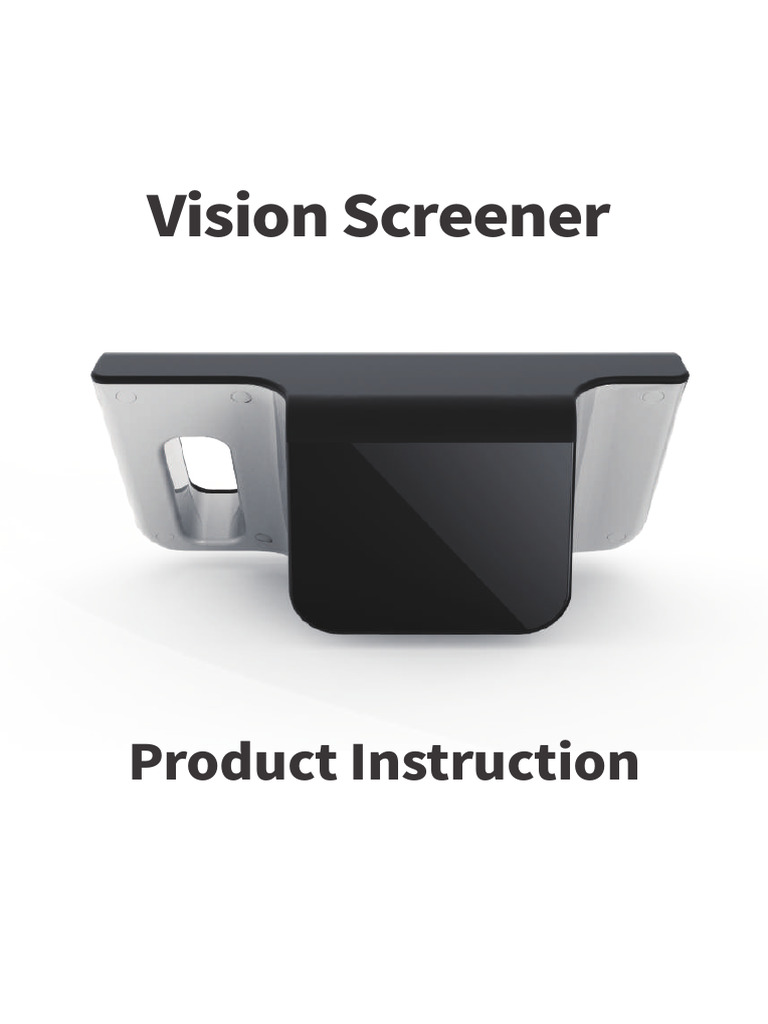 Vision Screener User Guide and Instructions | PDF | Myopia | Infrared