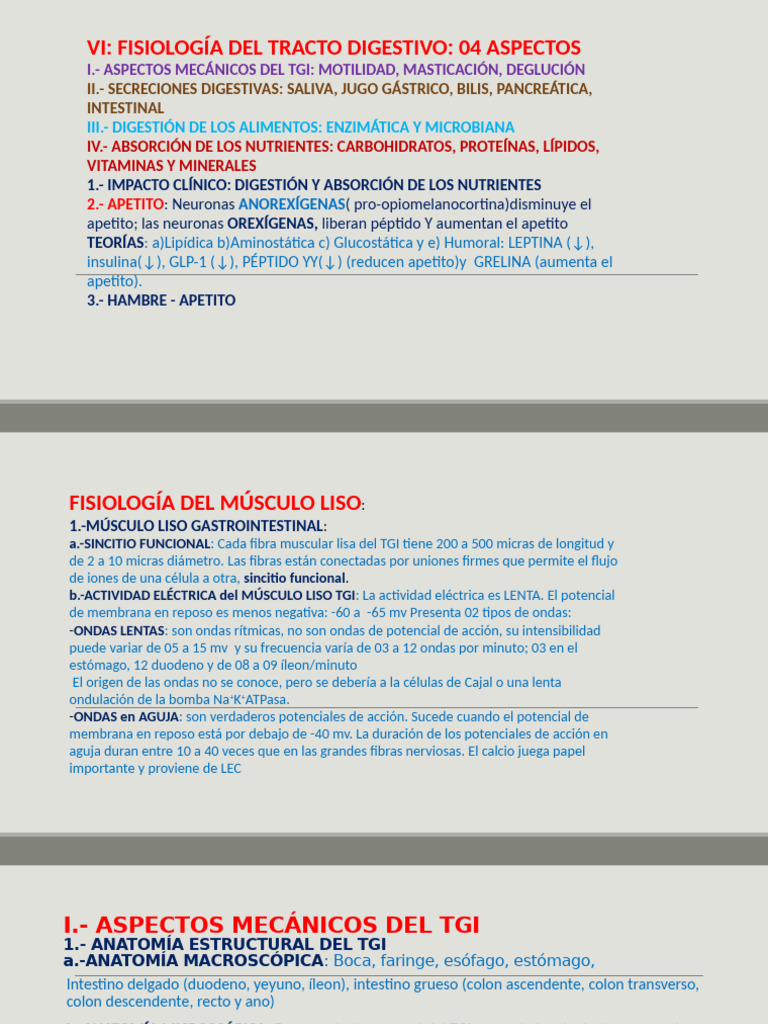 Función Del Tracto Digestivo | PDF | Bilis | Digestión