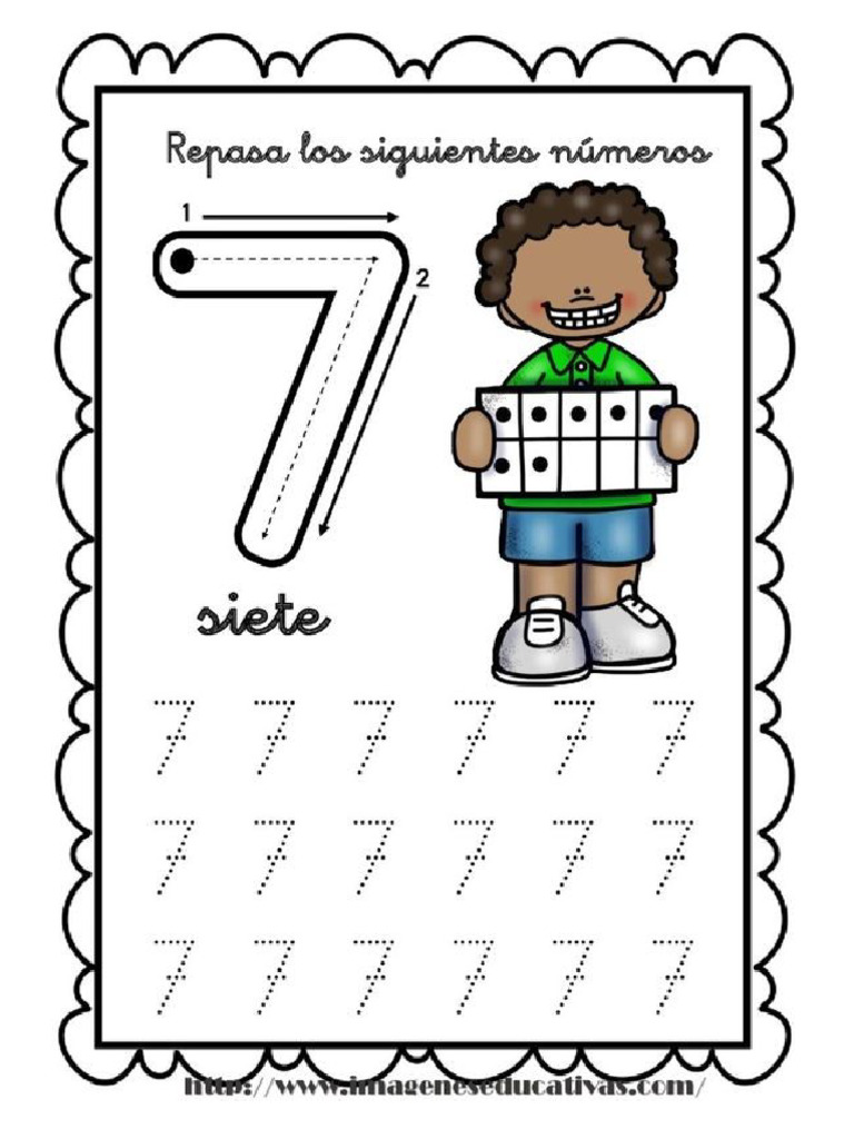 Numeros Del 1 Al 10 | PDF