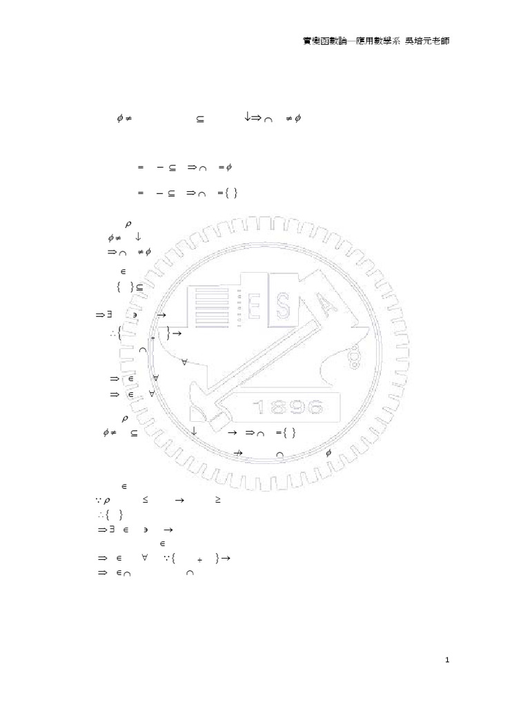 Complete Metric Spaces and Baire Theory | PDF | Compact Space ...