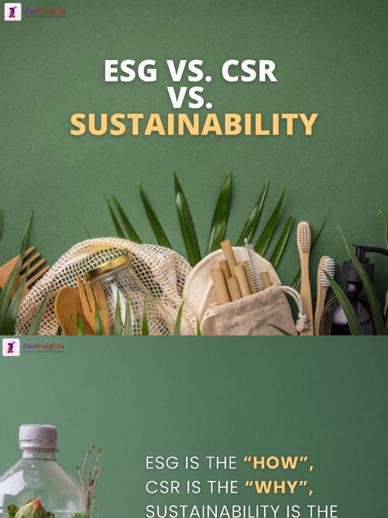 CSR vs ESG: Key Differences Explained | PDF