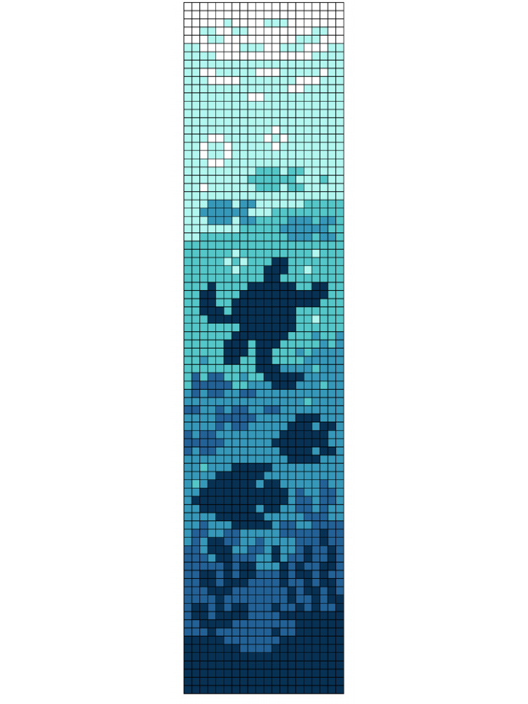 Deep Dive Cross Stitch Pattern | PDF