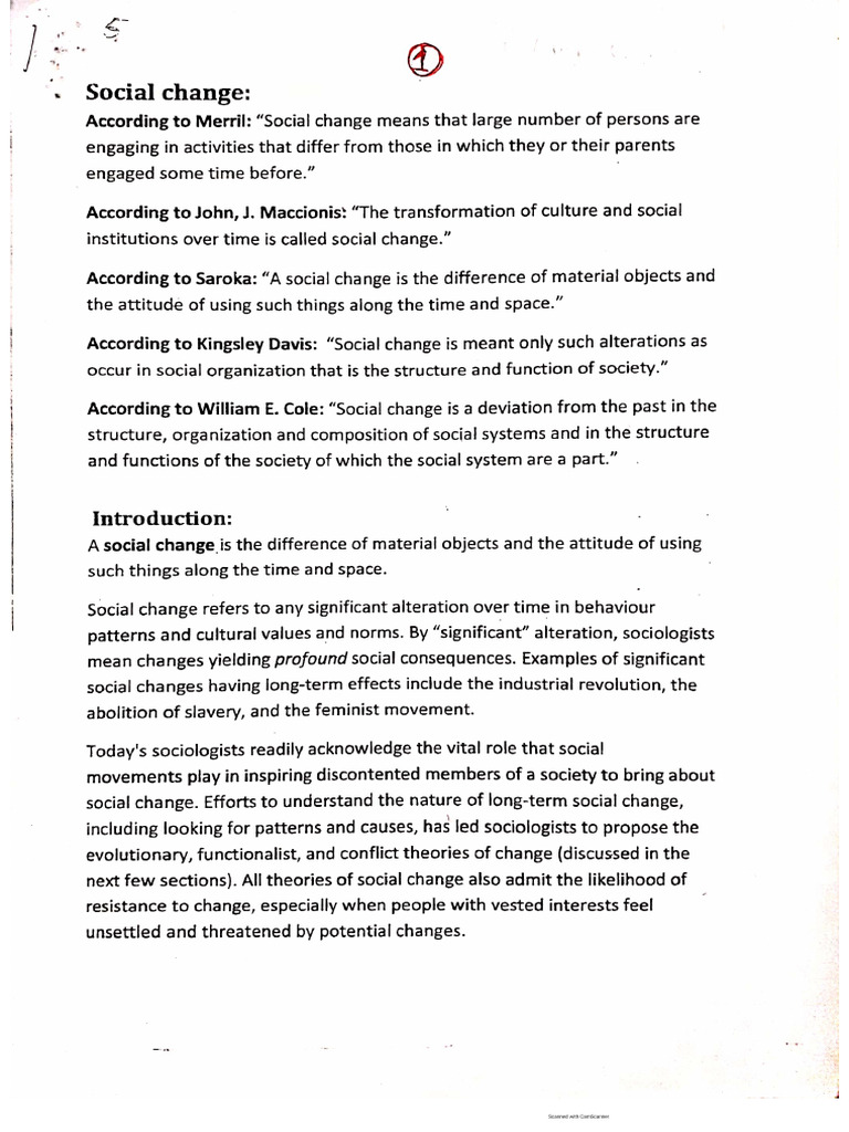 Sociology Chapter 1 | PDF