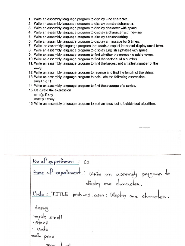 Microprocessors Labreport | PDF