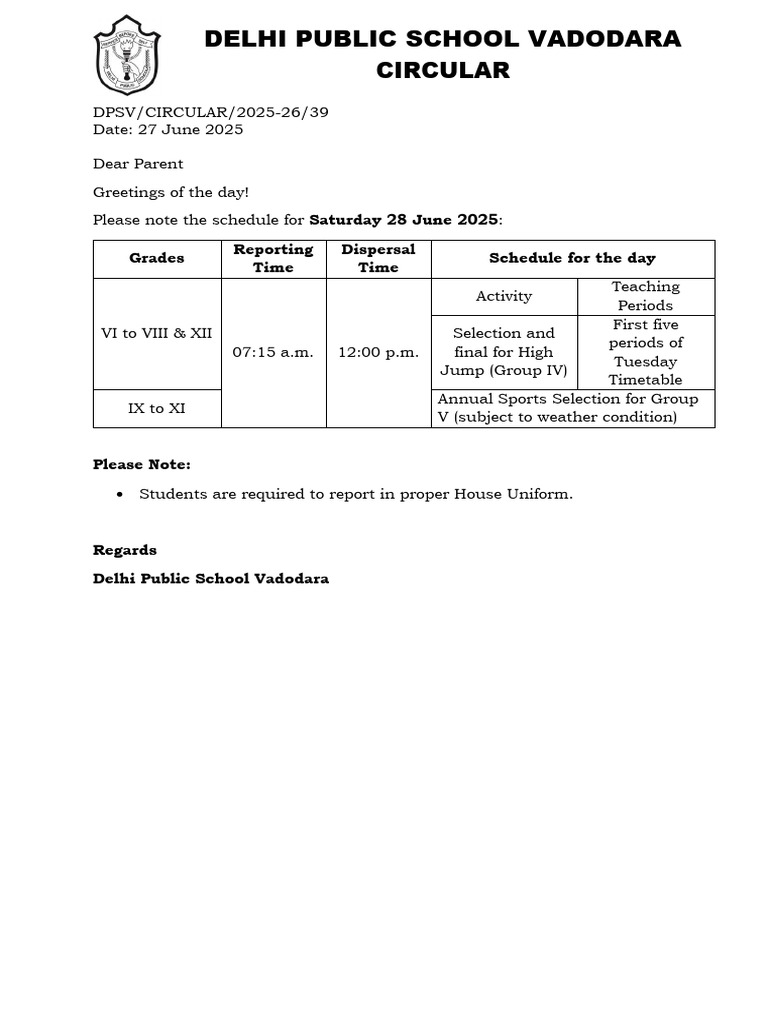 Circular 039 1 | PDF