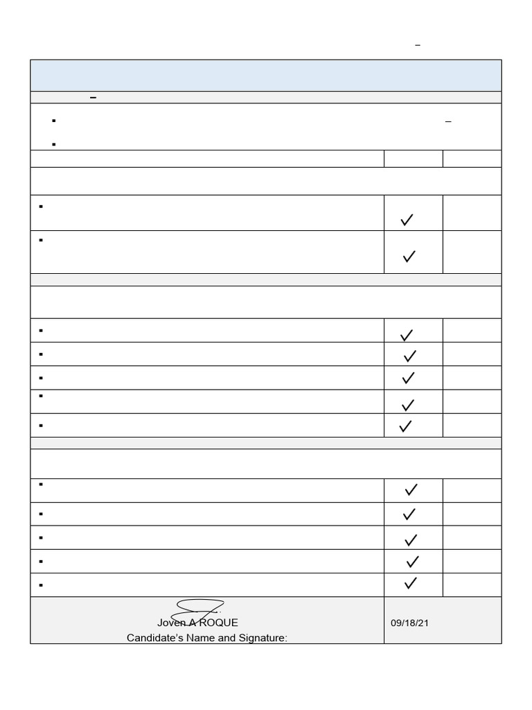 Virtual Assessment Readiness Checklist TESDA OP CO F02 VA | PDF
