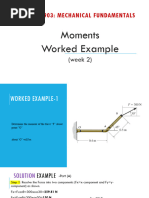 Moment of Force Problems and Solutions | PDF | Force | Torque