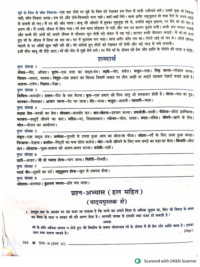 Mata Ka Anchal | PDF