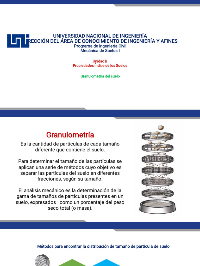 Granulometría y Análisis de Suelos | PDF | Suelo | Curva