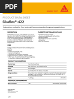 Sikaflex 2C Sealant Application Guide | PDF | Adhesion | Concrete