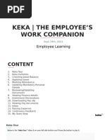 KEKA SOFTWARE - Employee Learning & Tutorial | PDF | Software | Computing