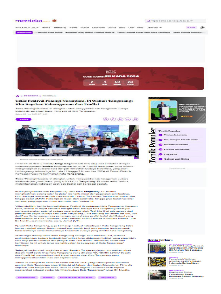 Berita Harian Merdeka - Com 24-11-2024 2 | PDF