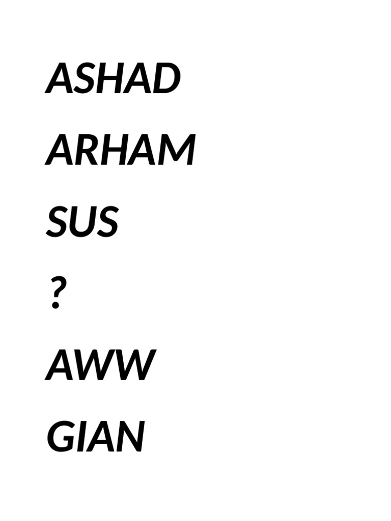 ASHAD | PDF