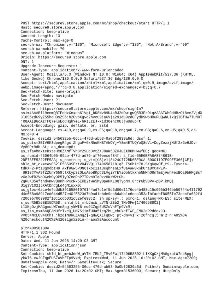 Apple Store Checkout Process | PDF | Public Key Certificate | Http Cookie