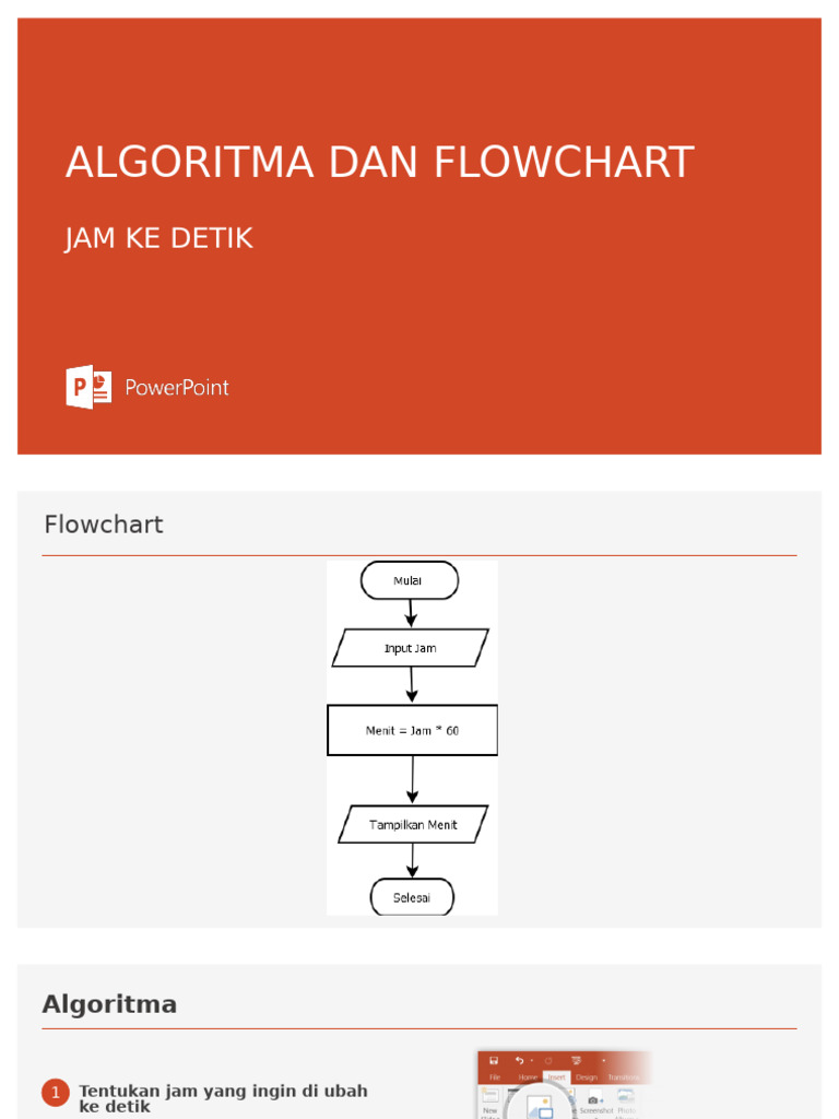 Algoritma Dan Flowchart | PDF