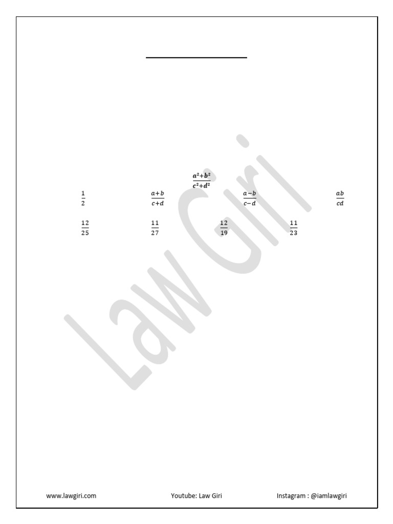 Ratio and Proportion Test | PDF | Ratio | Rupee