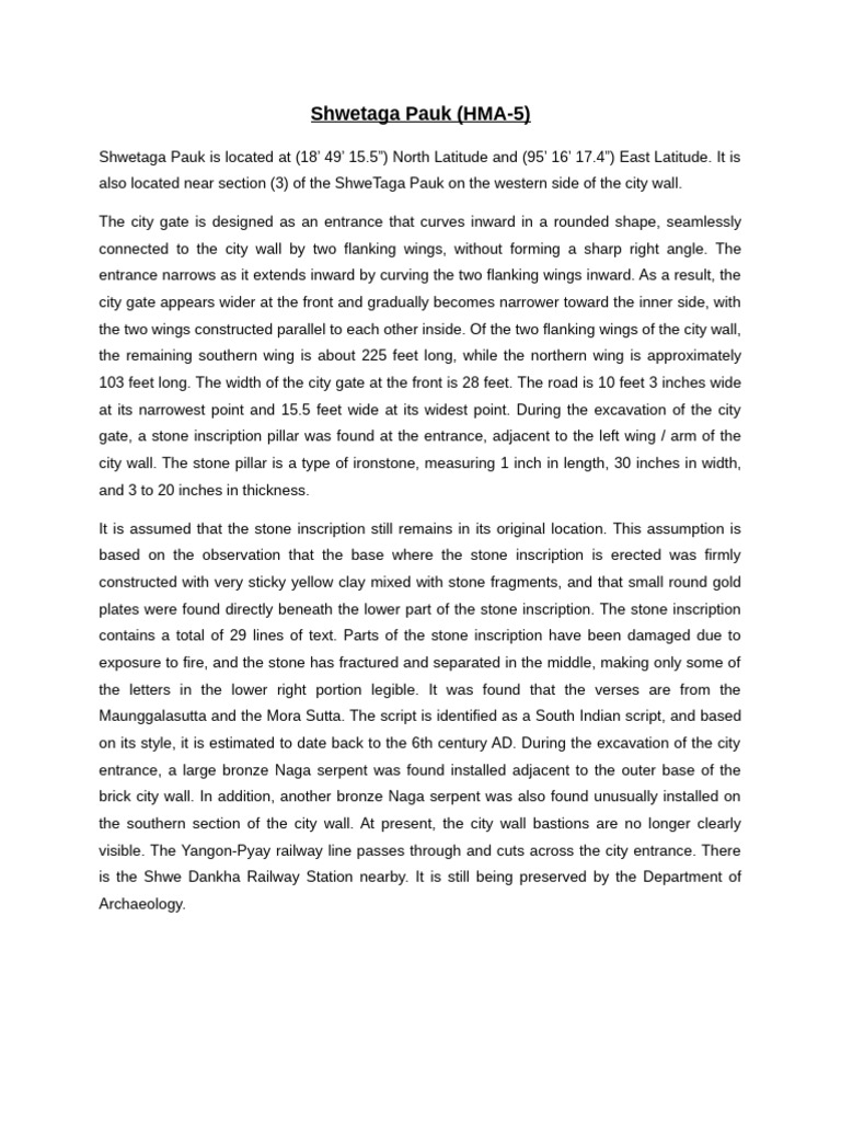 Shwetaga Pauk | PDF