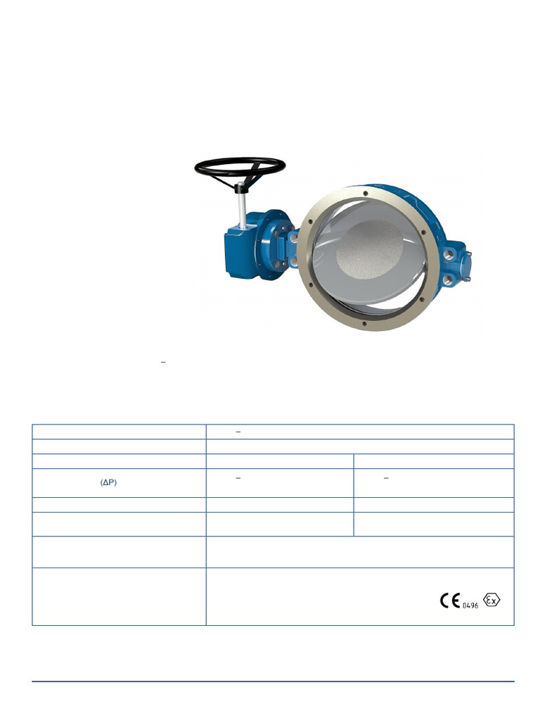 Borboleta Disco Excentrico | PDF | Valve | Actuator