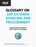 P2P O2C R2R SAP CheatSheet | PDF