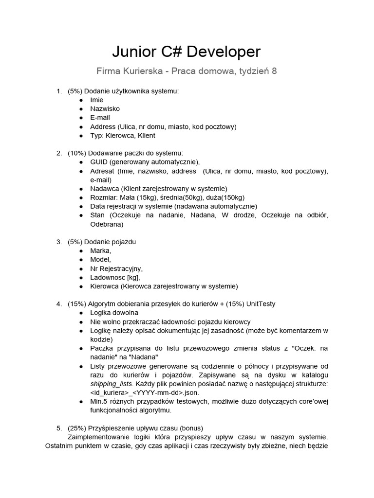 Homework PackageParcel Week8 | PDF