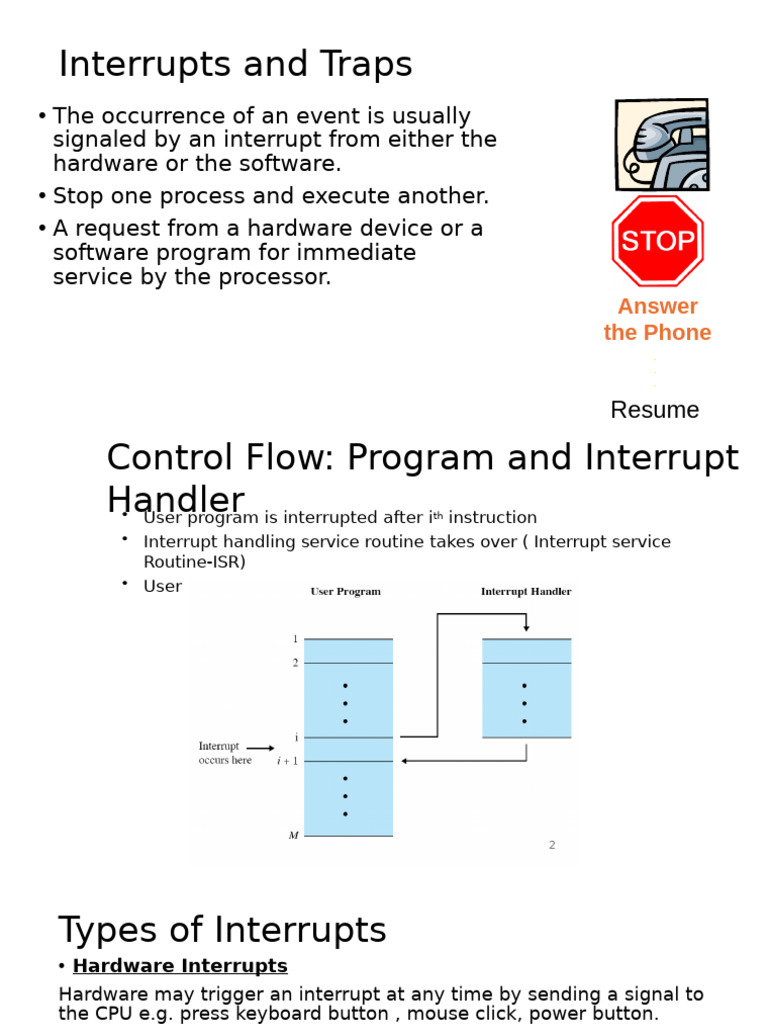 Lecture 4 - Interrupts Handling | PDF