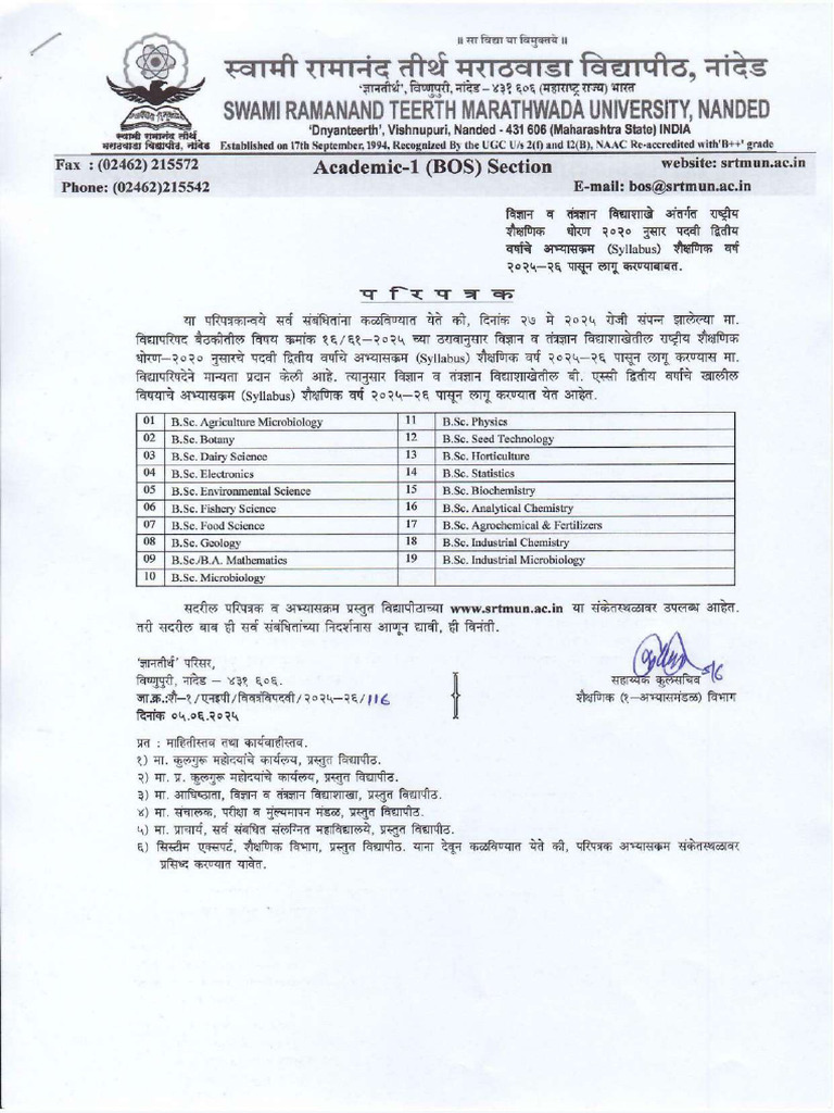 Syllabus for B.Sc. Mathematics Program | PDF | Group (Mathematics ...