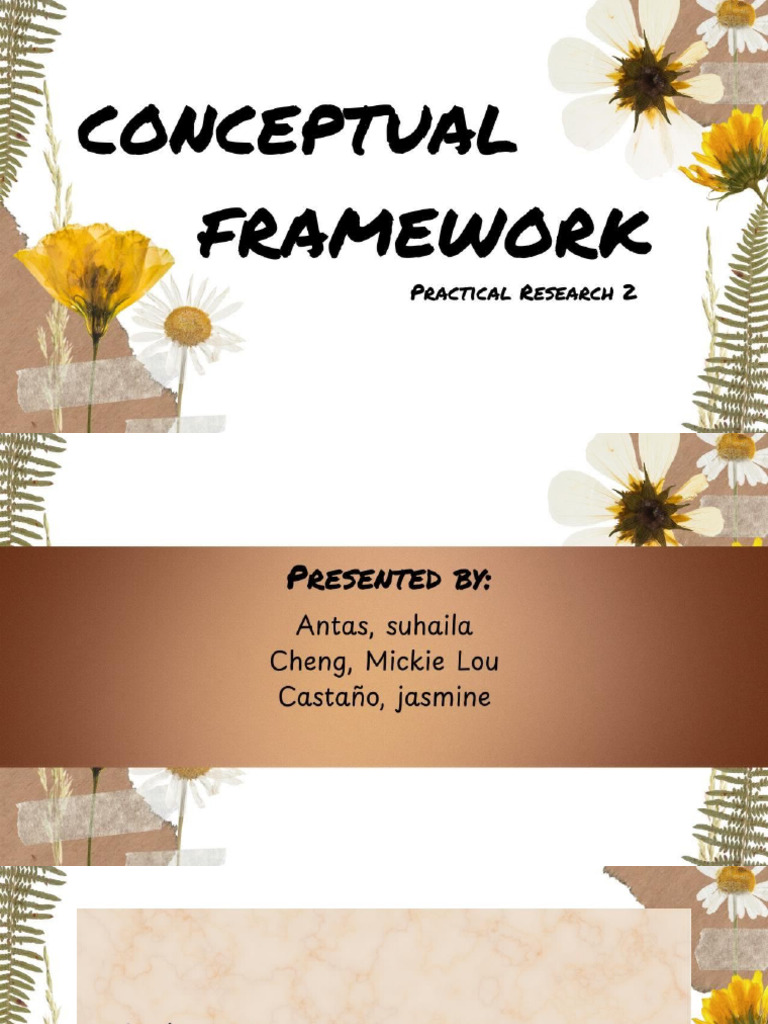 Conceptual Framework | PDF