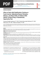 Sitting Balance Scale | PDF | Anatomical Terms Of Motion | Shoulder