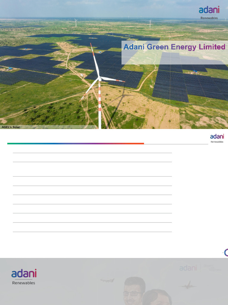 Adani Green Energy-Equity Investor Presentation-May 2025 | PDF | Solar ...