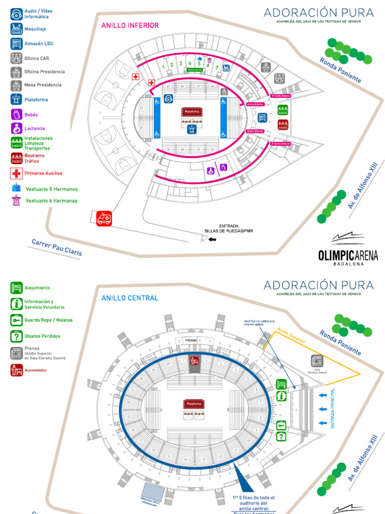 Planos Ar25 Olimpic Arena Badalona | PDF
