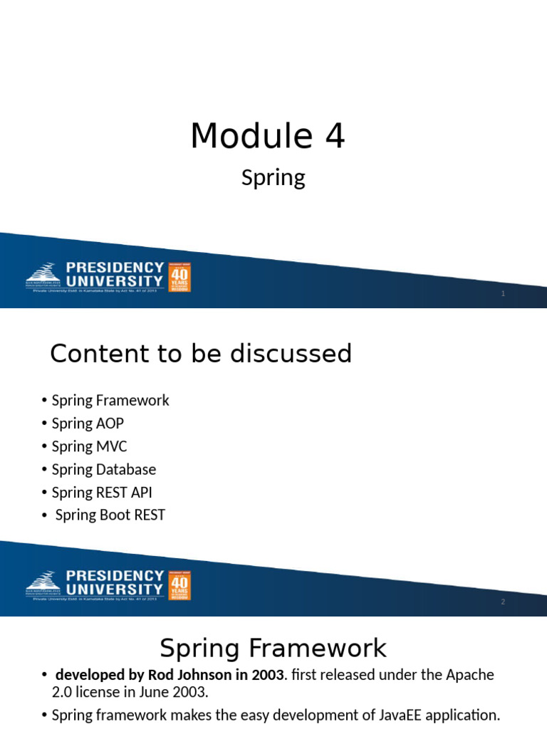 Spring | PDF | Spring Framework | Constructor (Object Oriented Programming)