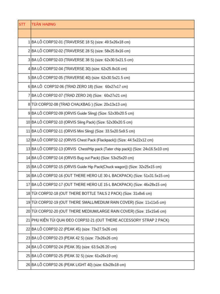 Comprehensive Backpack and Bag Catalog | PDF | Backpack | Domestic ...