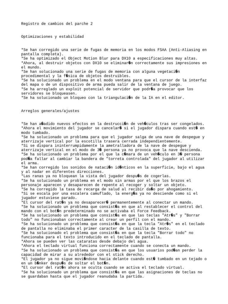 Patch 2 Léeme | PDF | Tanques | Proyectiles