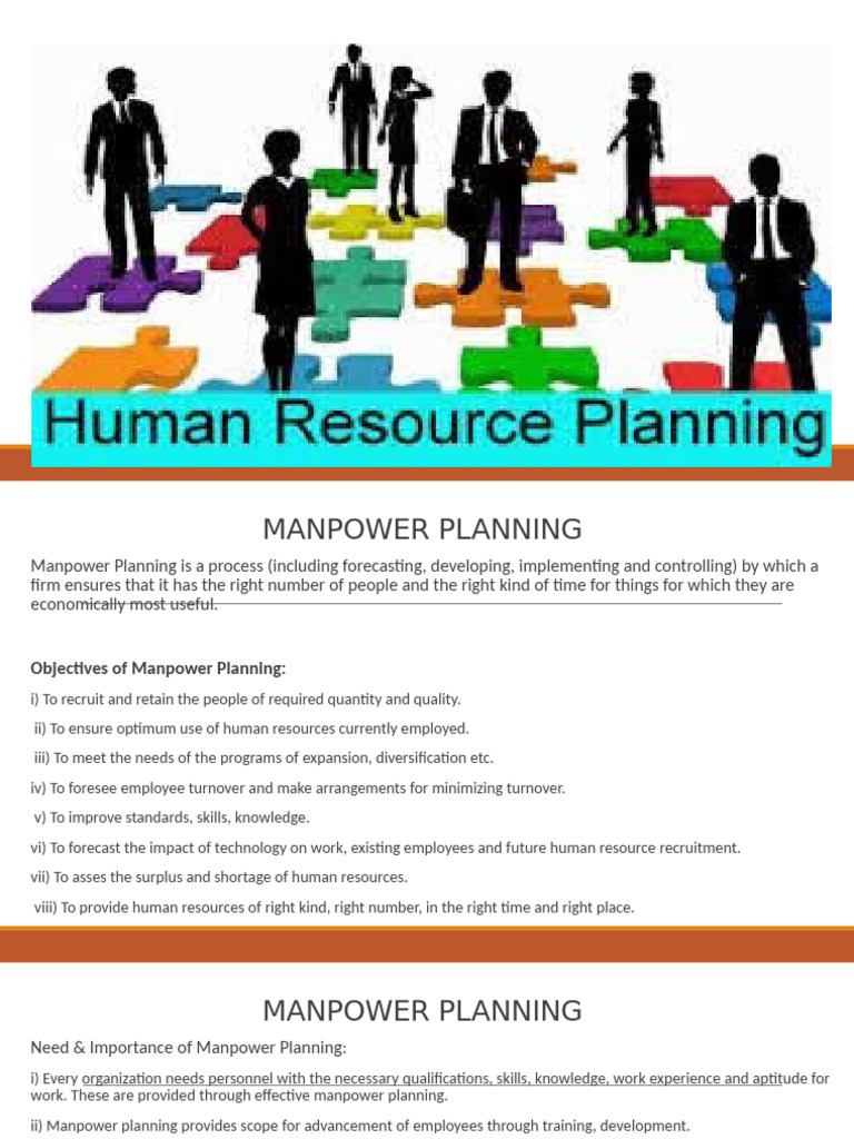 Effective Manpower Planning Strategies | PDF | Human Resources ...