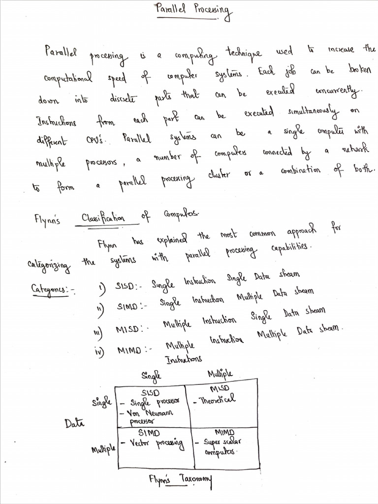 HPC-Introduction To Parallel Processing | PDF