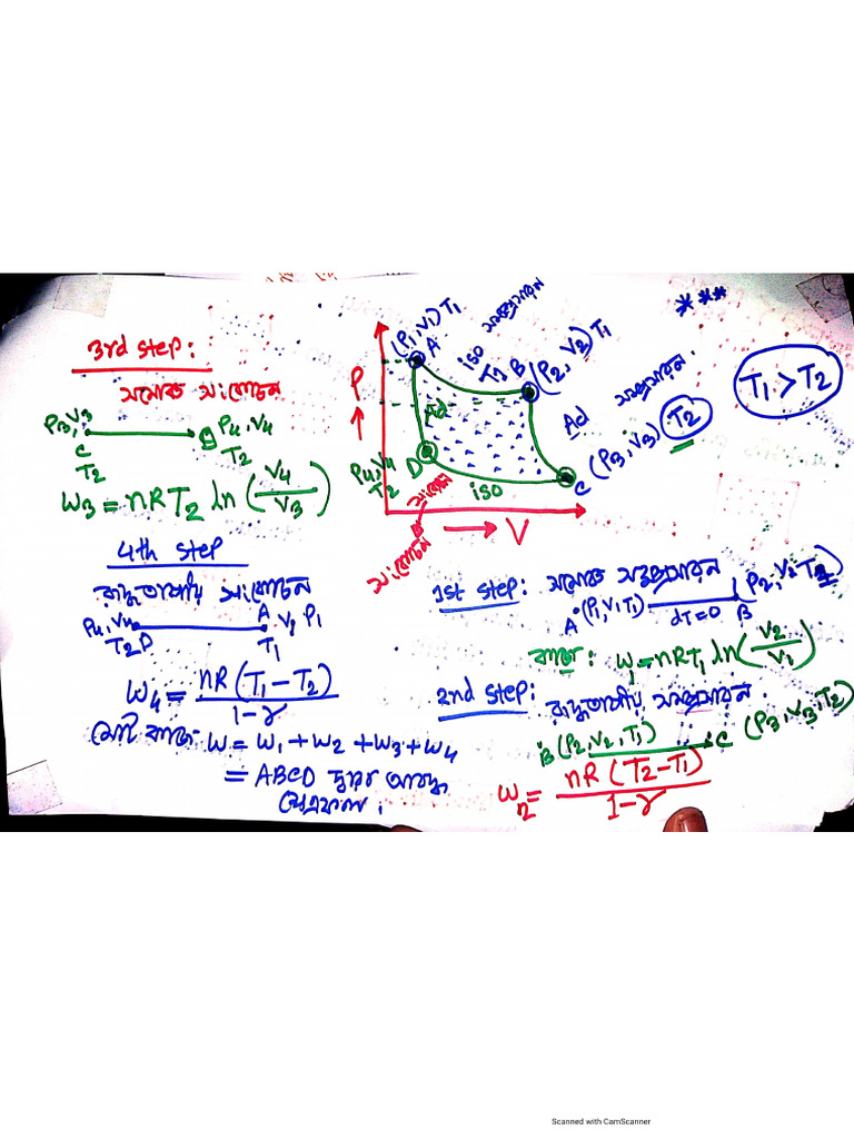 Carnot Cycle in A Short Way | PDF