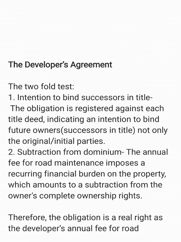 Property Law Notes | PDF