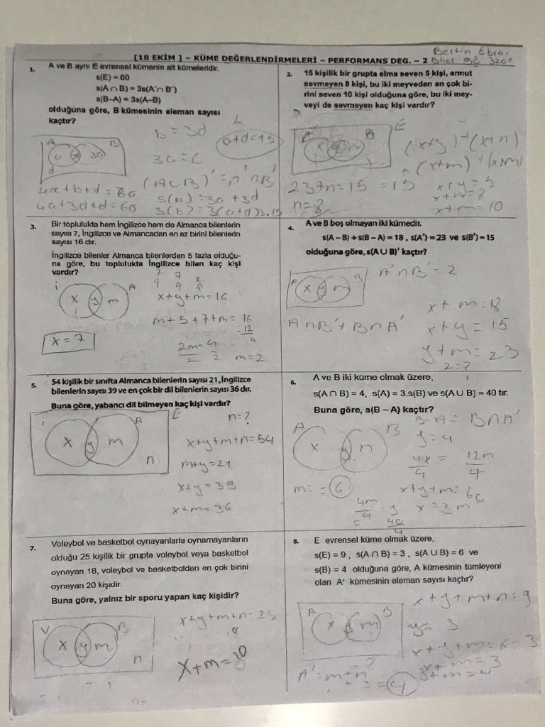 Easy Math Questions | PDF