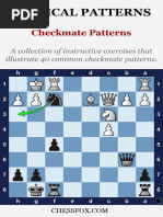 36 Checkmate Patterns That All Chess Players Should Know | PDF | Abstract Strategy Games | Chess